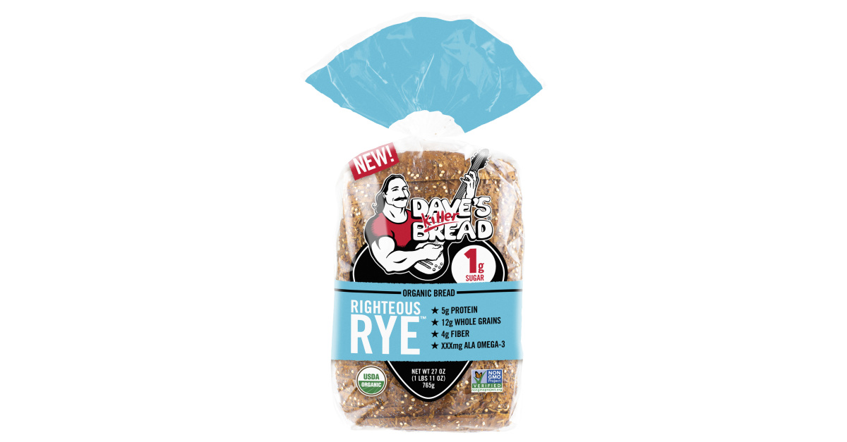 Dave’s Killer Bread® Introduces Righteous Rye™, a Bold New Take on the ...