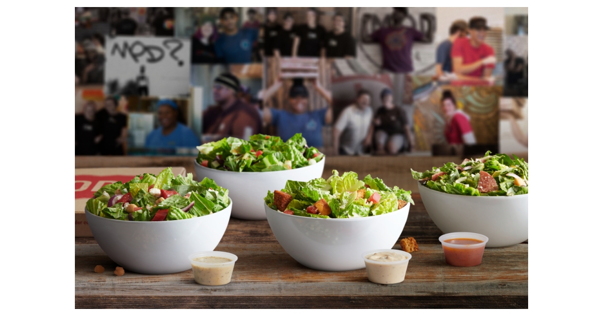 MOD Pizza Rolls Out New “Forkin' Good” Salads and Dressings Nationwide ...