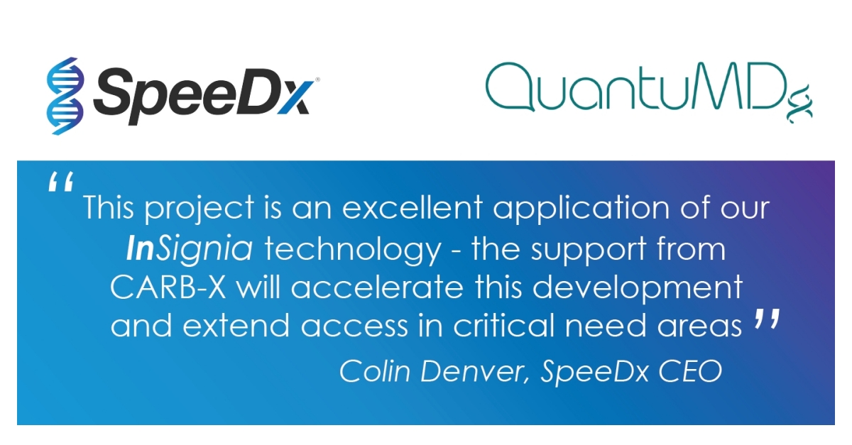SpeeDx reçoit un financement de CARB-X pour développer un diagnostic ...