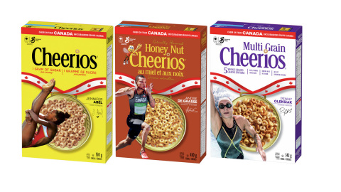 Cheerios Cheer Cards Return to Support Canadian Athletes at ...
