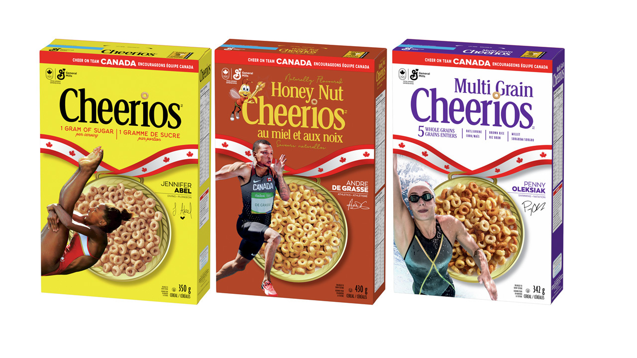 Cheerios Cheer Cards Return to Support Canadian Athletes at ...