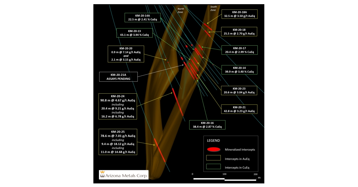 Arizona Metals Corp Announces Discovery of New Gold-Zinc Zone at the ...