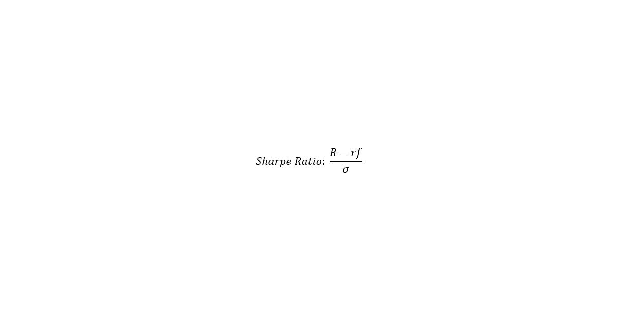 The Difference Between the Sharpe Ratio (“SR”) and the Smart Sharpe ...