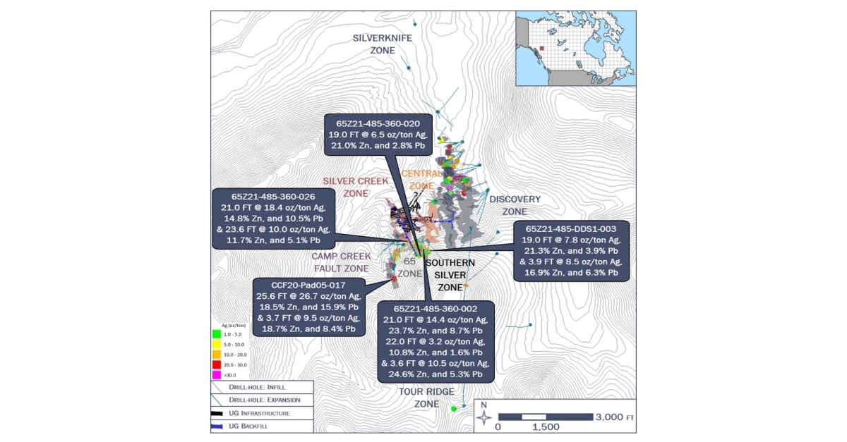 Coeur Provides Silvertip and Crown Exploration Update | Business Wire