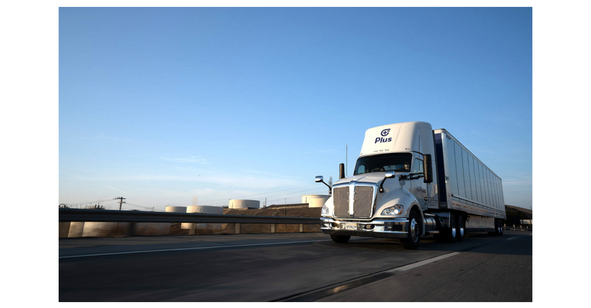 Plus’s Autonomous Trucks to Transport Equipment for Good Machine’s Anti ...