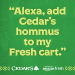Cedar’s Foods Now Available on Amazon Fresh