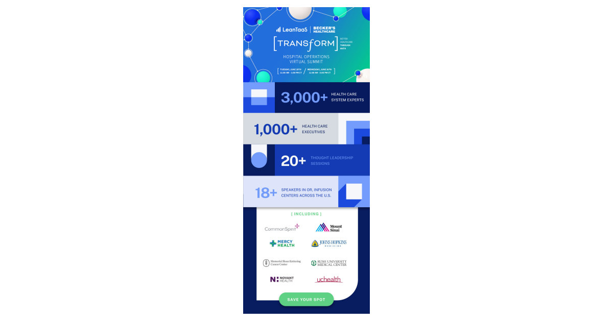 LeanTaaS Launches Enhanced iQueue Product Suites to Maximize Efficiency ...