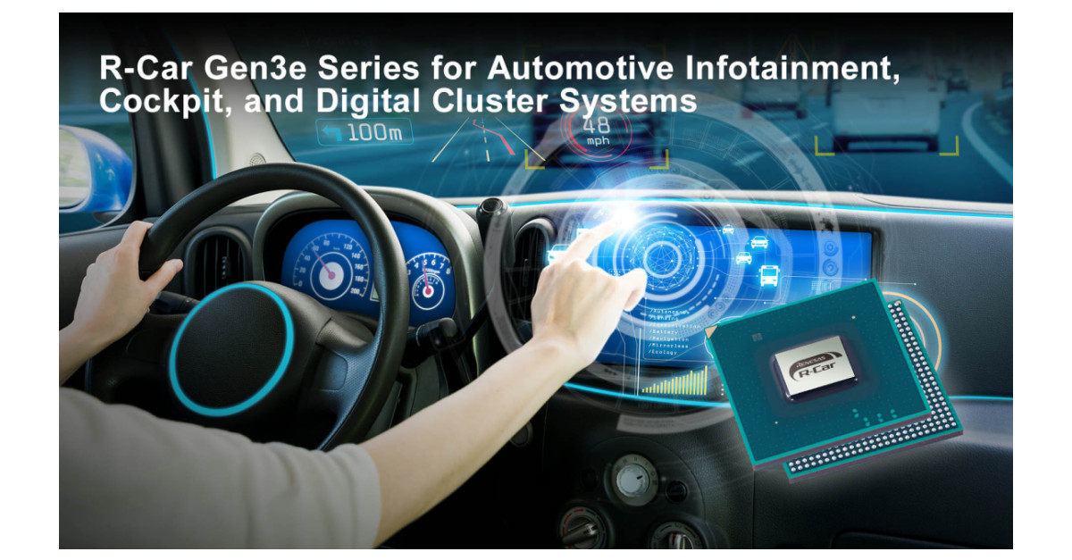 Renesas Launches R-Car Gen3e With Up to 20 Percent Higher CPU Speed for Automotive Infotainment ...