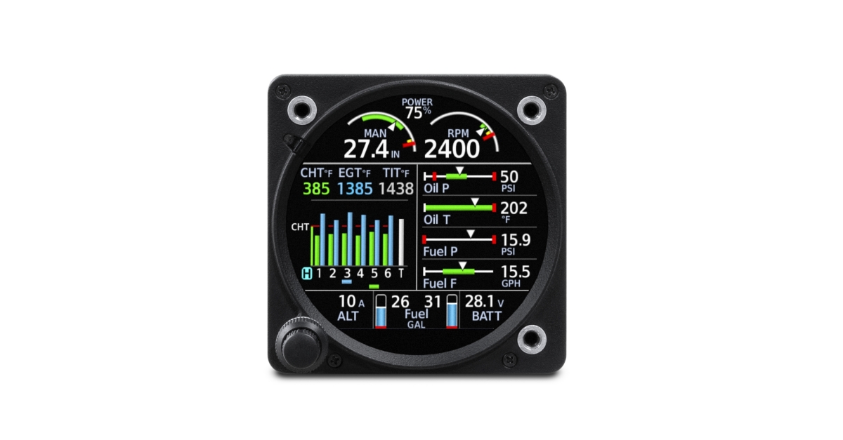 Garmin GI 275 engine indication system updated with enhanced user ...