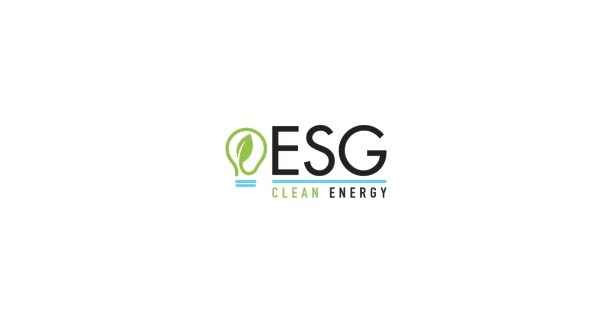 ESG Clean Energy to Provide Clean, CO2 Free Power to Area Users ...