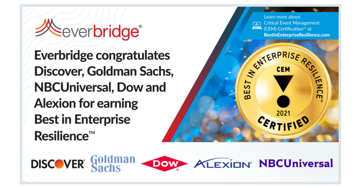 Everbridge Launches Industry’s First Global Critical Event Management ...