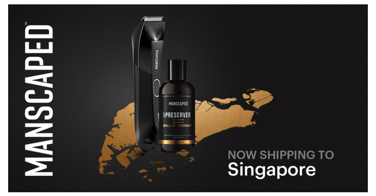 MANSCAPED™, Leading Men’s Grooming Company, Launches in Singapore ...