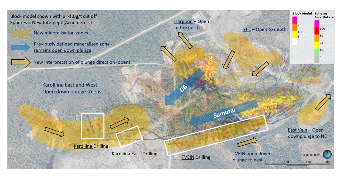 Rupert Resources Drills 26.8g/t Gold Over 2.0m and 11.6g/t Gold Over 5 ...
