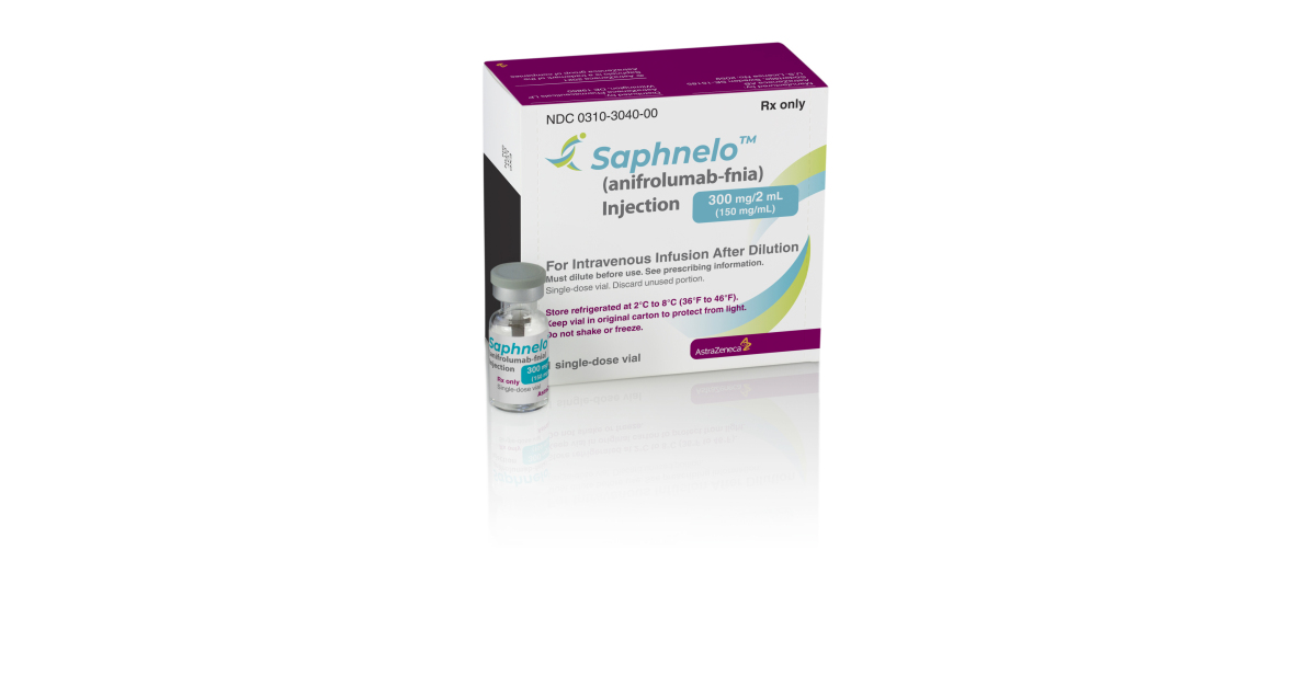 SAPHNELO (anifrolumab) Approved in the US for Moderate to Severe ...