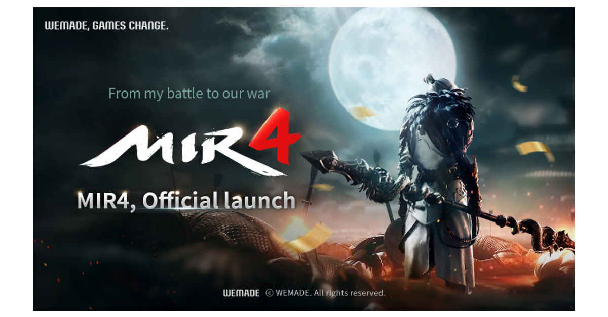Wemade Co., Ltd. Announces Grand Opening of Blockbuster MMORPG ‘MIR 4 ...