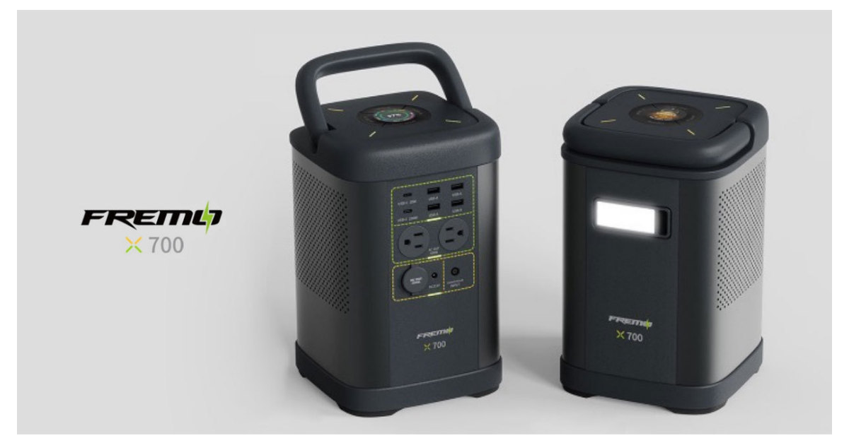 FREMO X700 Pro Portable Power Station with LiFePO4 Battery Technology ...