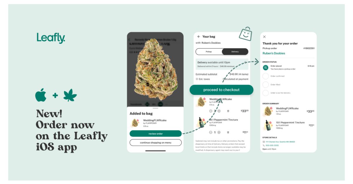 Leafly Launches In-App Cannabis Ordering for iPhone Users | Business Wire