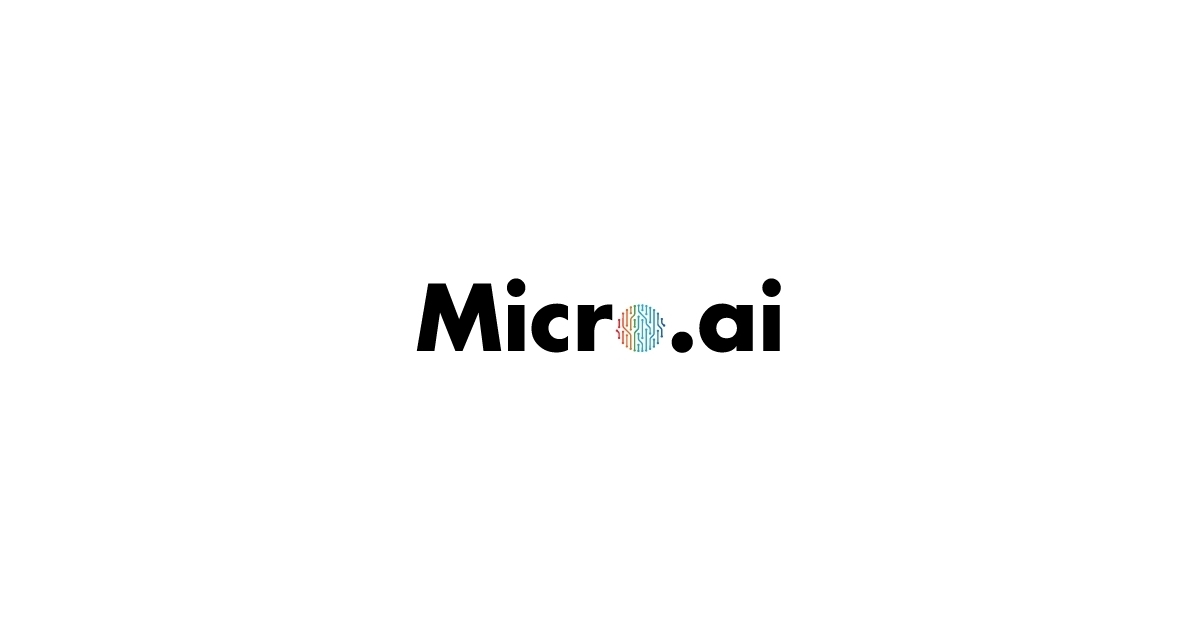One Tech Becomes MicroAI | Business Wire
