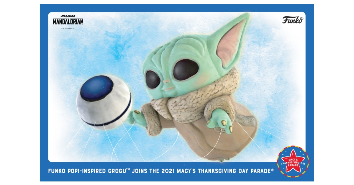 The Mandalorian’s™ Grogu™ to Make Debut as Funko Pop!-Inspired Balloon ...
