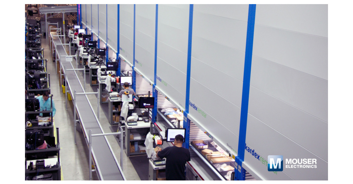 Mouser Electronics Leads Distribution Industry in Advanced Warehouse ...