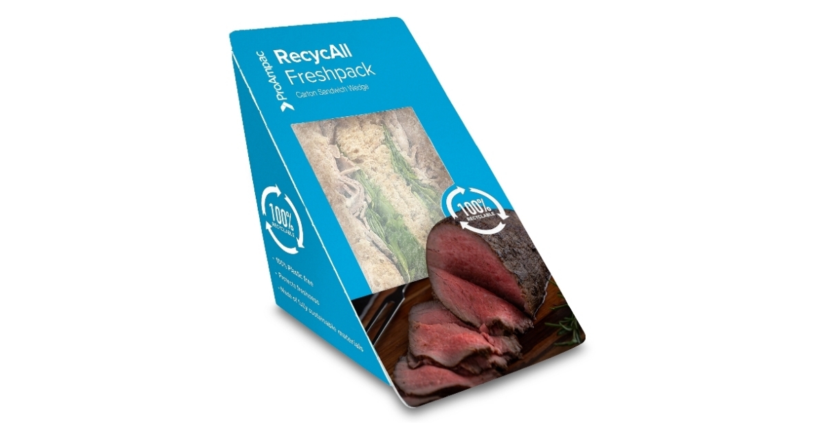Resumen: ProAmpac presenta el envoltorio de sándwiches RecycAll ...