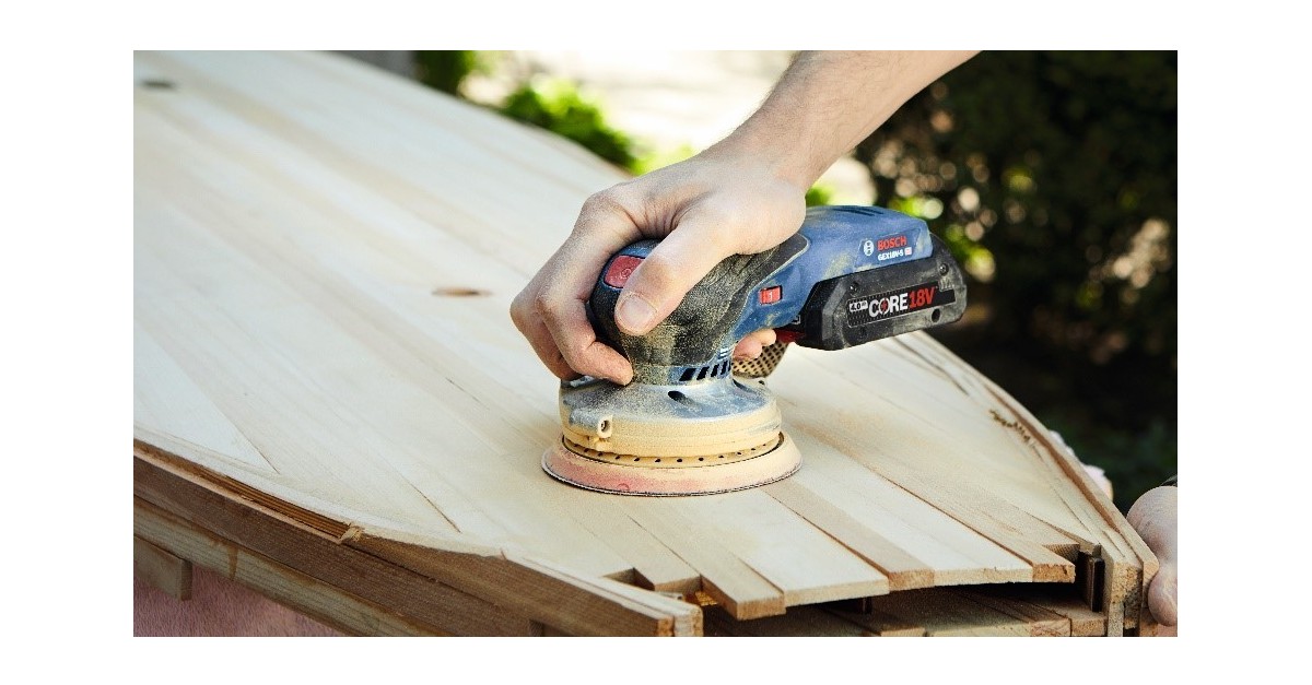 Bosch Power Tools Introduces 12V and 18V Cordless Orbit Sanders ...