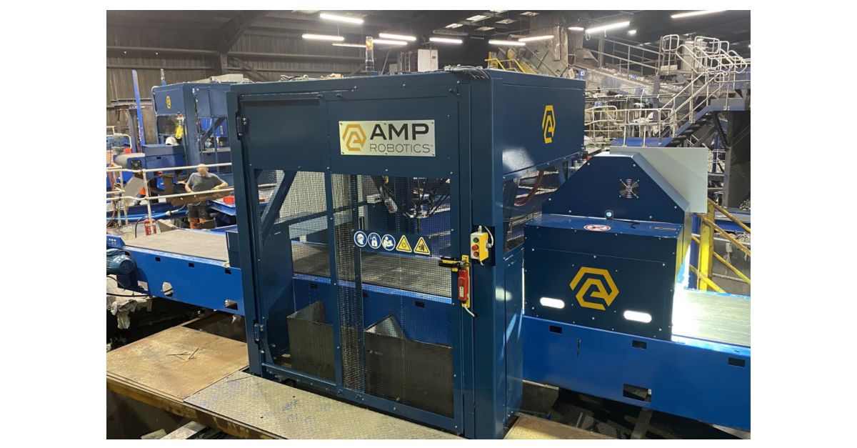 AMP Robotics Installs its First Recycling Robots in the United Kingdom ...