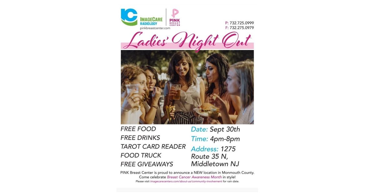 Raise Breast Cancer Awareness at Ladies Night Out Events at ImageCare ...