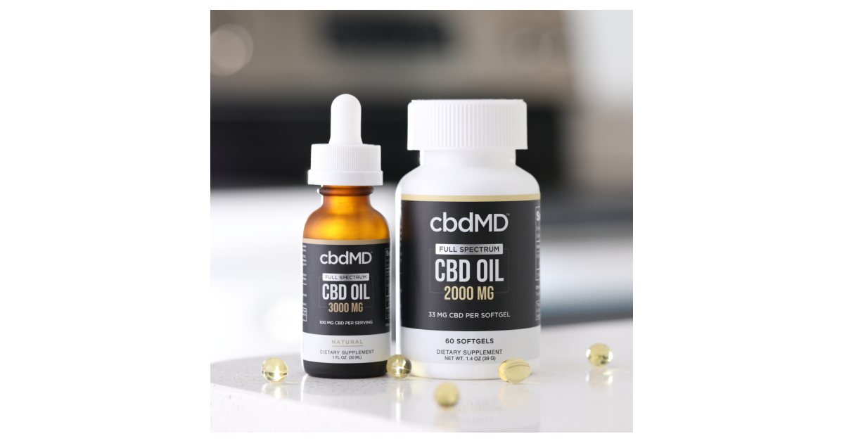 cbdMD Launches New Full Spectrum Product Line; Expansion Doubles Total ...
