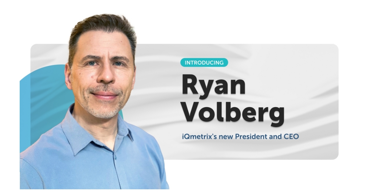 iQmetrix Announces Ryan Volberg as New President and Chief Executive ...