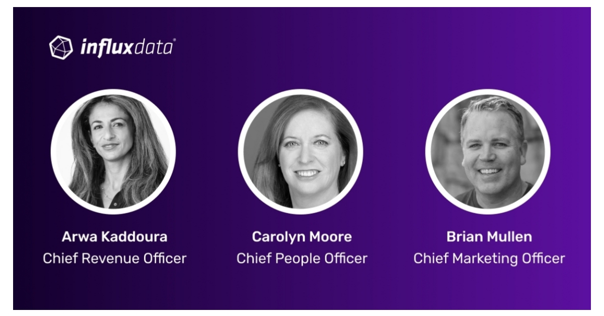 InfluxData Announces New Executive Leadership Appointments | Business Wire