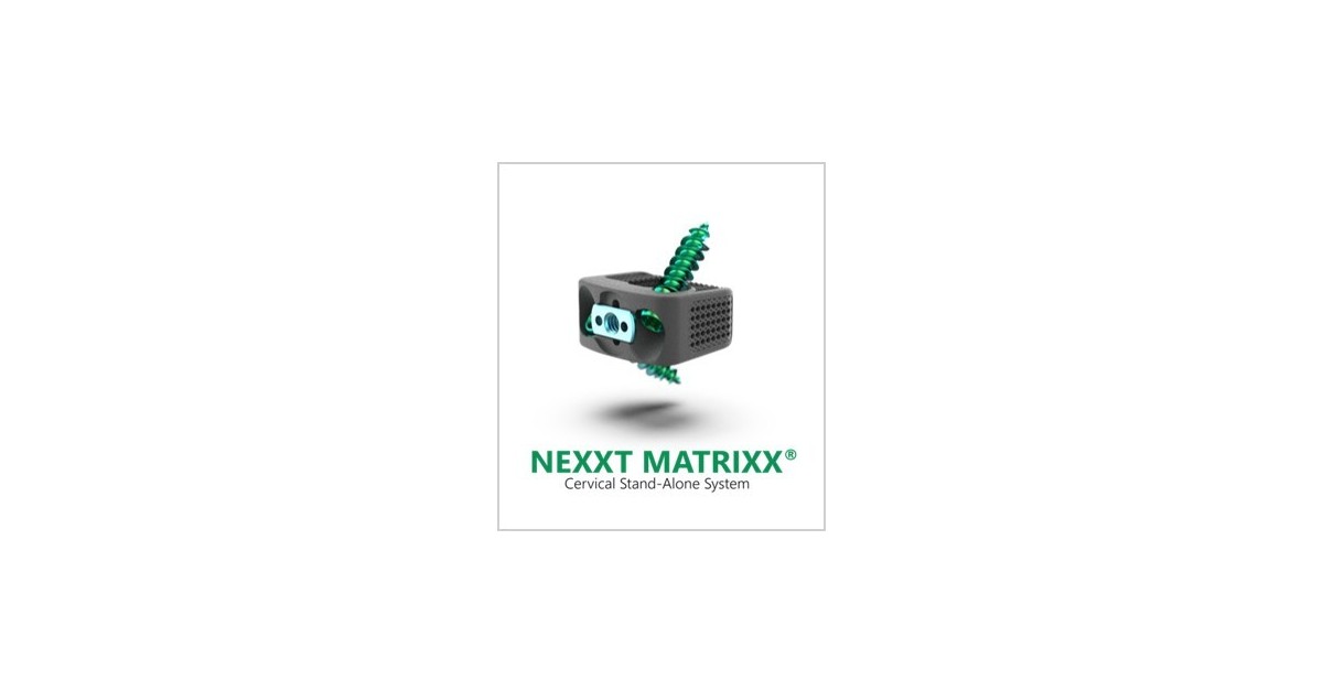 Nexxt Spine Announces Commercial Launch of the NEXXT MATRIXX® Stand ...