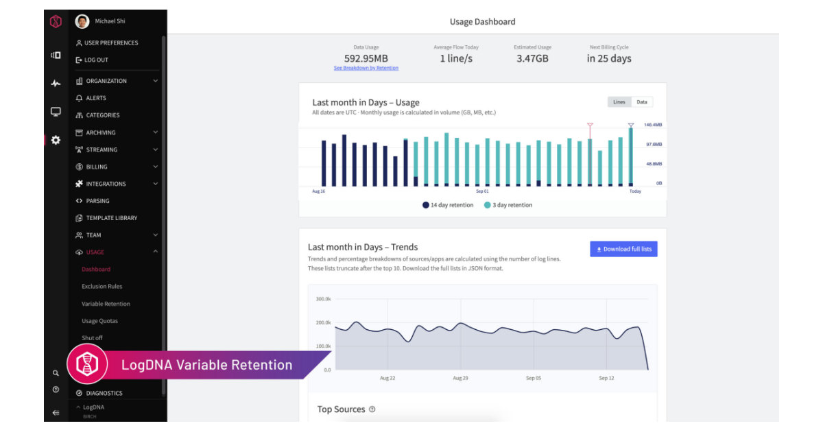 LogDNA’s Variable Retention Capabilities Give Enterprises More ...