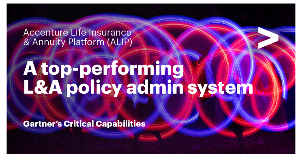 Accenture’s Life Insurance Platform Recognized in New Report from ...