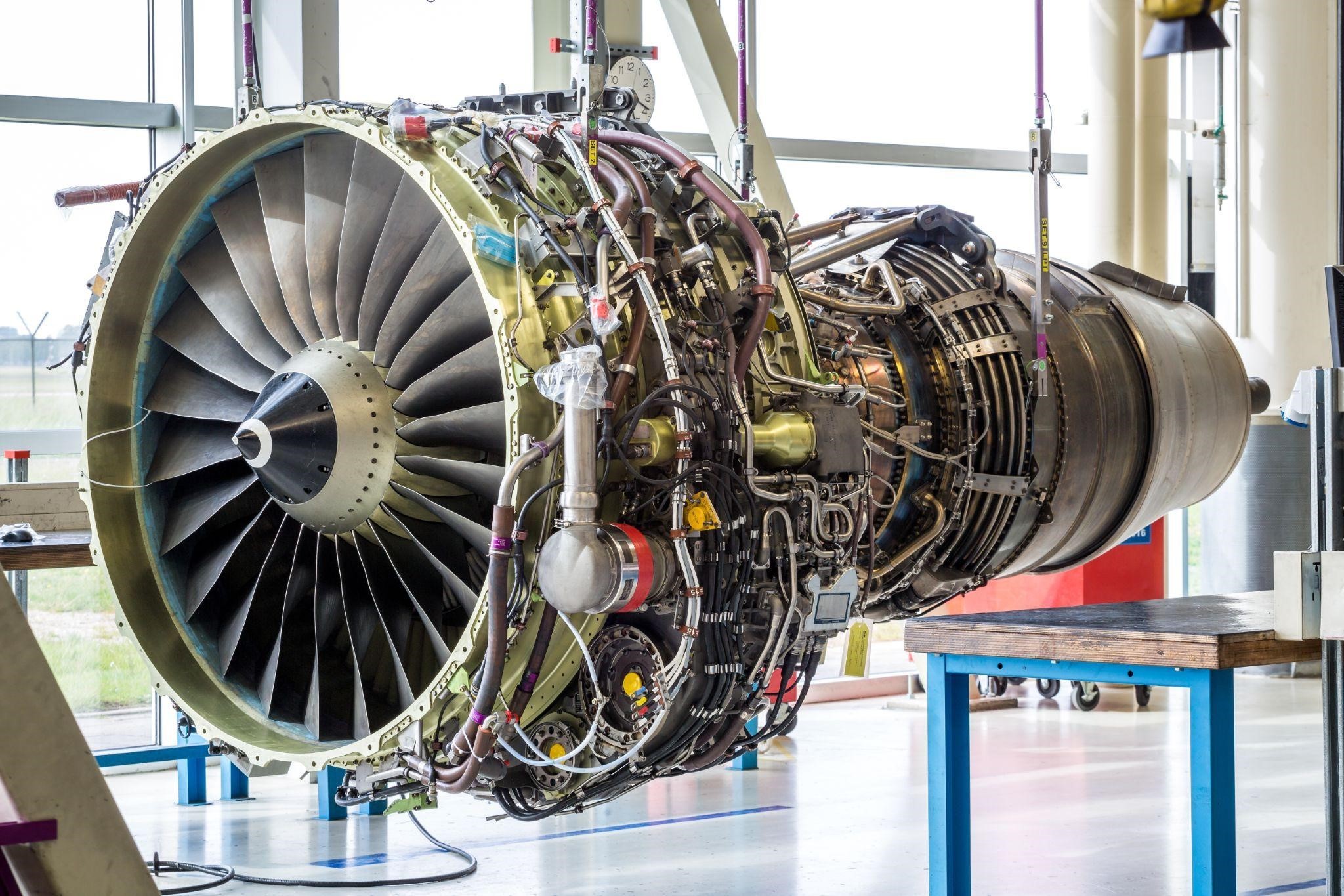Airplane Engine Turbine