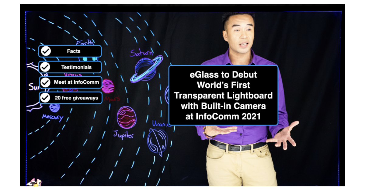 eGlass to Debut World’s First Transparent Lightboard with Built-in ...