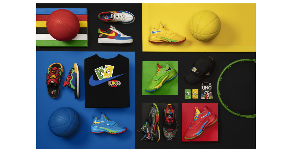 UNO® Teams Up With Nike and Giannis for a Wild Product Collection ...