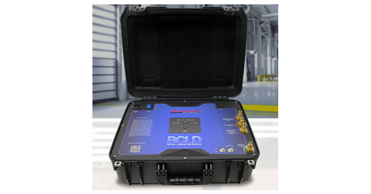 Redline Detection Unveils EV Battery + Coolant Leak Detector | Business ...