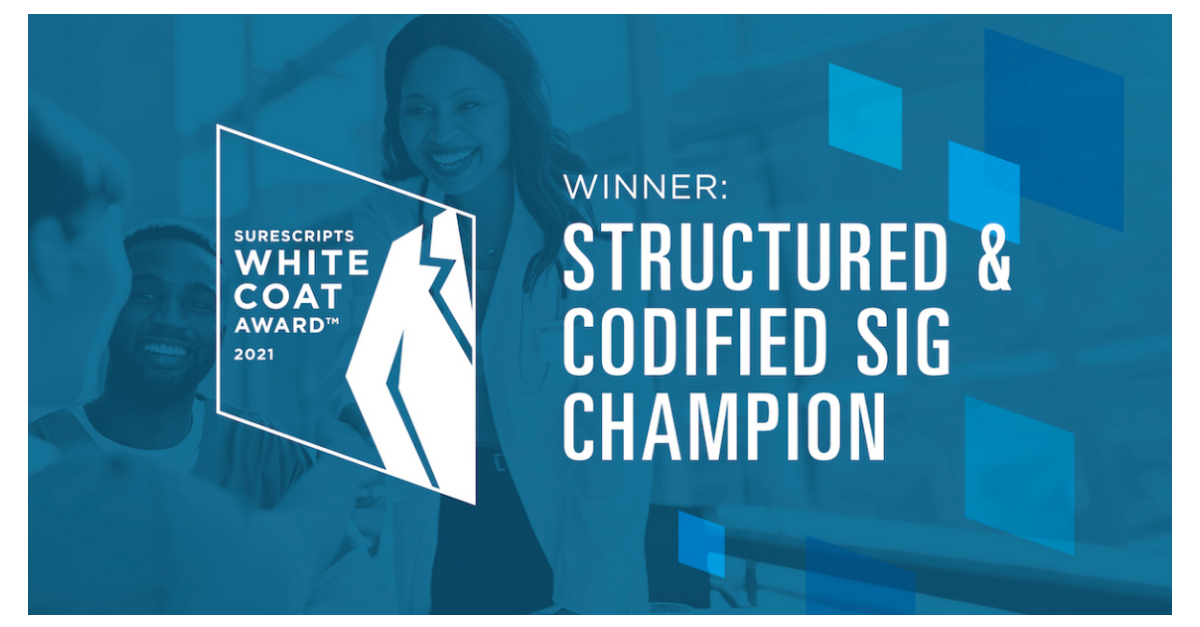 NextGen Healthcare Receives 2021 Surescripts White Coat Award ...