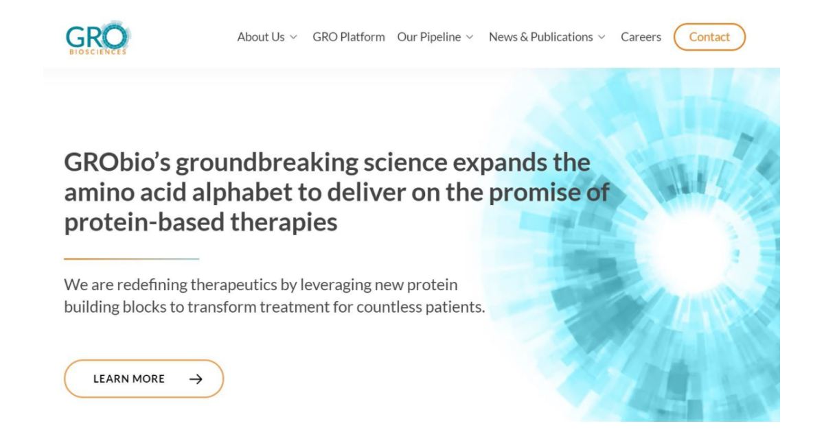 GRO Biosciences Announces $25M Series A Financing Led by Leaps by Bayer ...