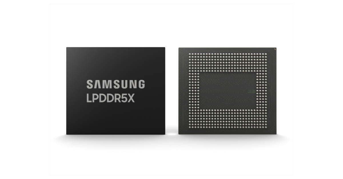Samsung Develops Industry’s First LPDDR5X DRAM | Business Wire