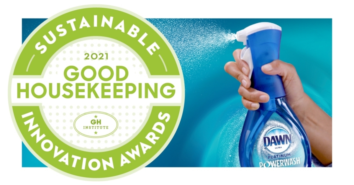 Dawn Powerwash Dish Spray Receives Good Housekeeping 2021 Sustainable Innovation Award ...