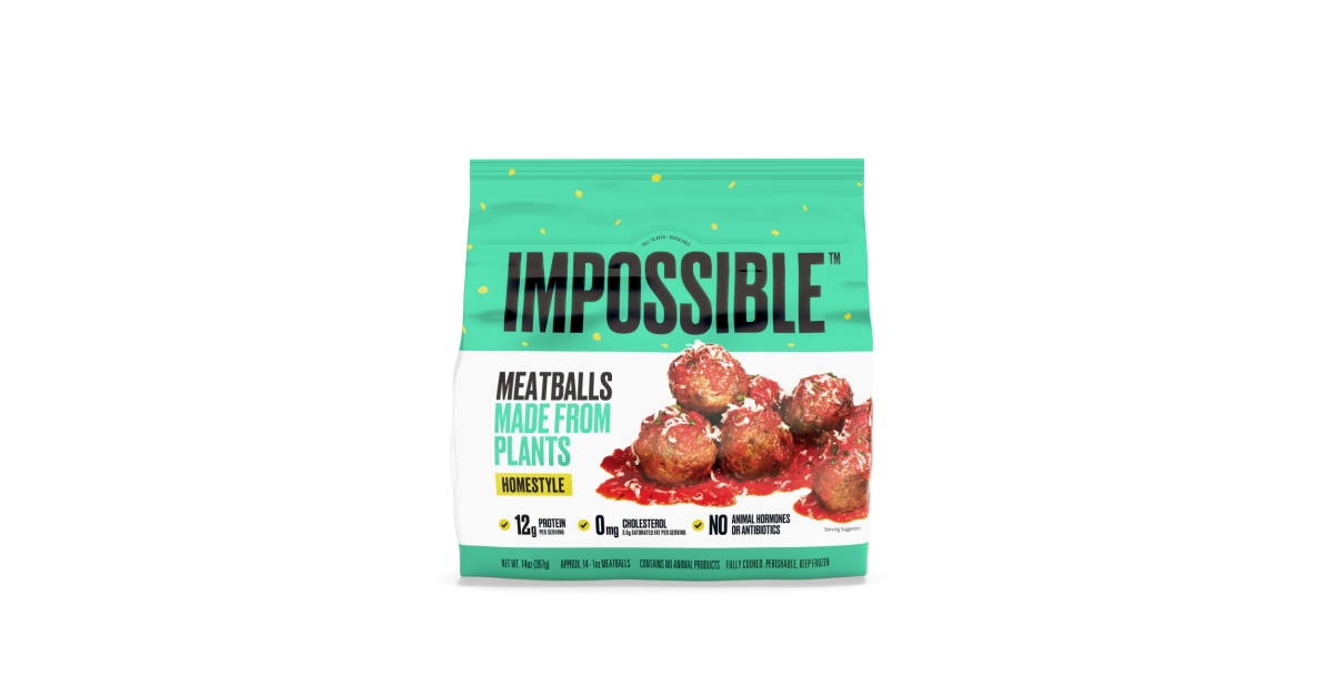 Impossible Foods Expands in Retail with New Impossible™ Meatballs Made ...