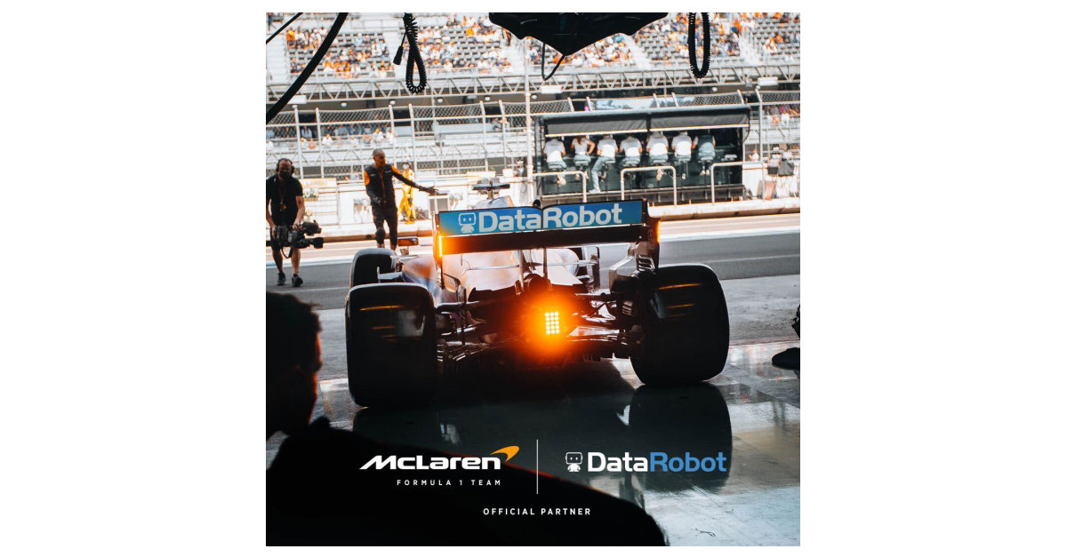 McLaren Racing Announces New Partnership With DataRobot | Business Wire