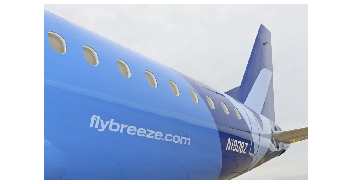 Breeze Airways™ Celebrates First Holiday Season by Offering its Lowest ...