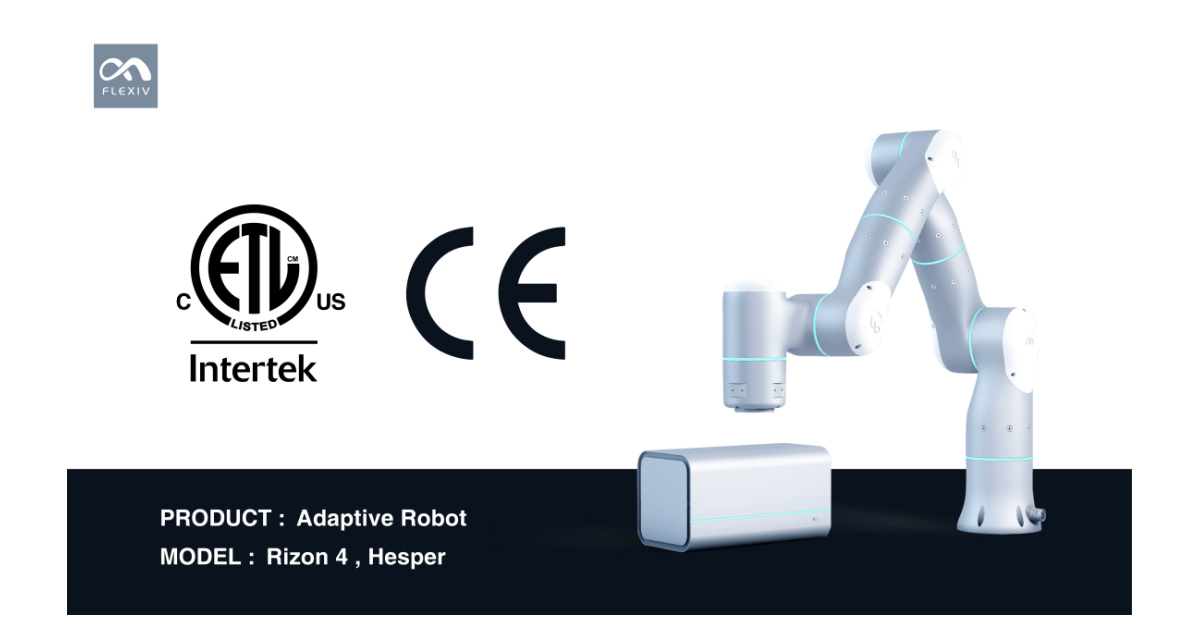 Flexiv Gains World’s First CE and ETL Certification for a Force ...