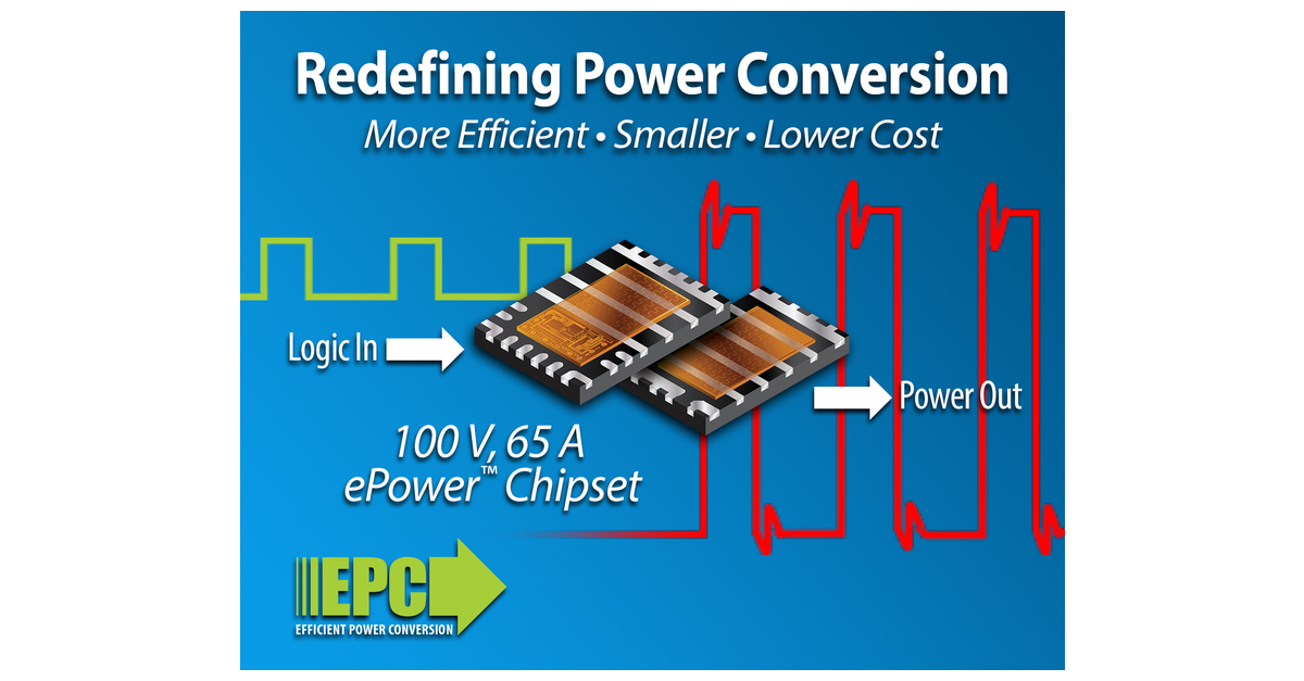 65 A ePower™ Chipset from Efficient Power Conversion (EPC) Redefines ...