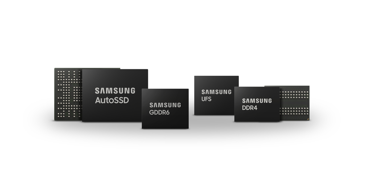 Samsung Begins Mass Production of Comprehensive Automotive Memory ...