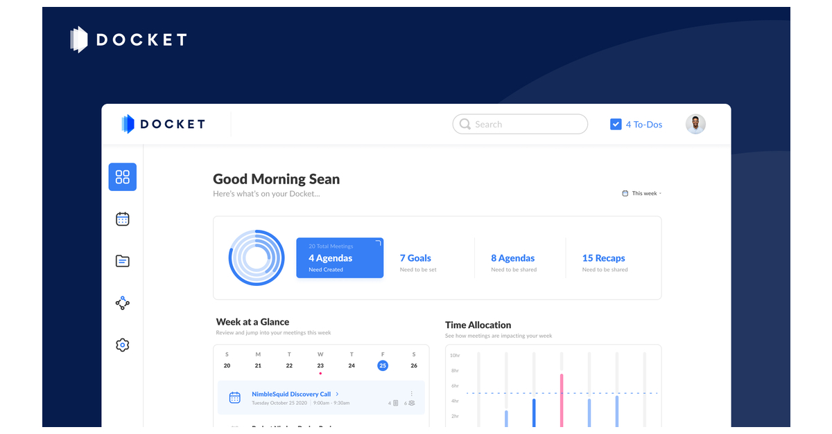 Docket Meeting App Secures $3M in Funding | Business Wire