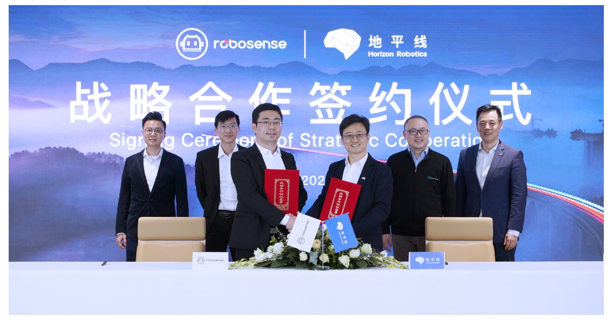 RoboSense Reached Strategic Partnership With Horizon Robotics to ...